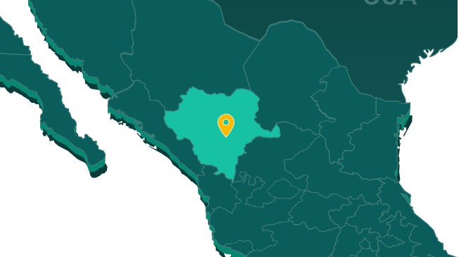 Mapa De Durango Y Sus Municipios