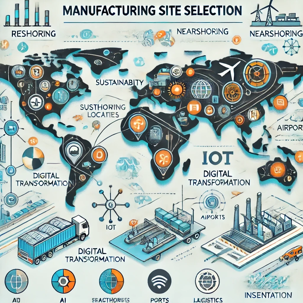 How Manufacturing Site Selection Is Evolving: Key Trends & Risks